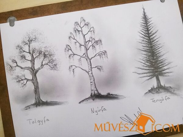 Fa rajz – mitől lesz igazán élethű és természetes? - Művészház.com ...