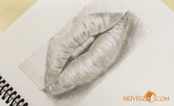 Száj rajz – hogyan rajzolj igéző ajkakat? - Művészház.com – jobb ...