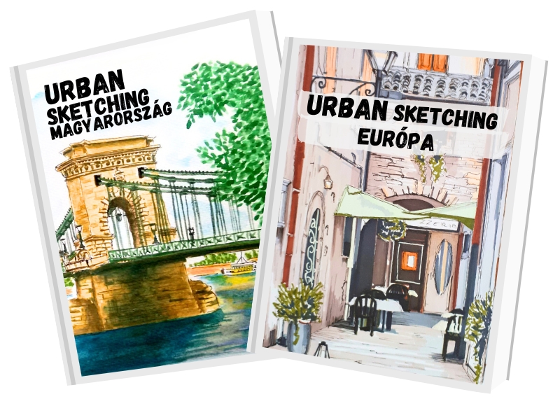 Urban sketching, avagy városrajzok 3 technikával