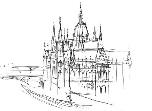 Budapest rajz – városnézés művész szemmel - Művészház.com – jobb ...