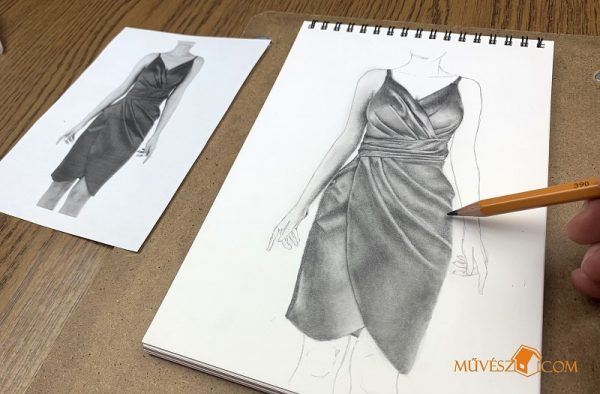 Ruha rajz - Művészház.com – jobb agyféltekés rajztanfolyam, jobb ...
