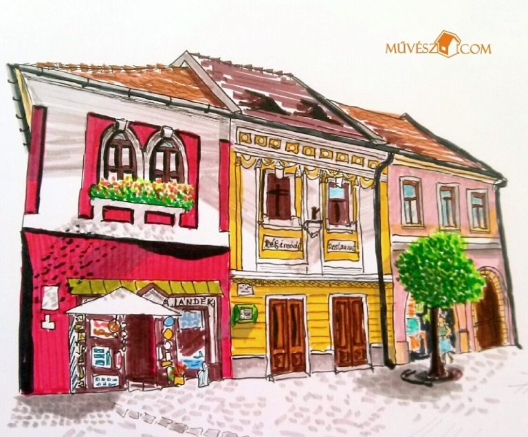 Urban sketching, avagy városrajzok 3 technikával