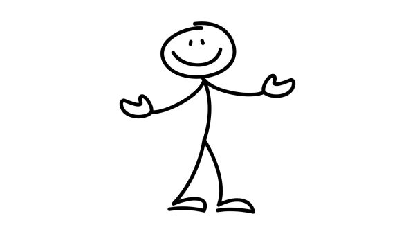 Pálcika ember rajz - Művészház.com – jobb agyféltekés rajztanfolyam ...